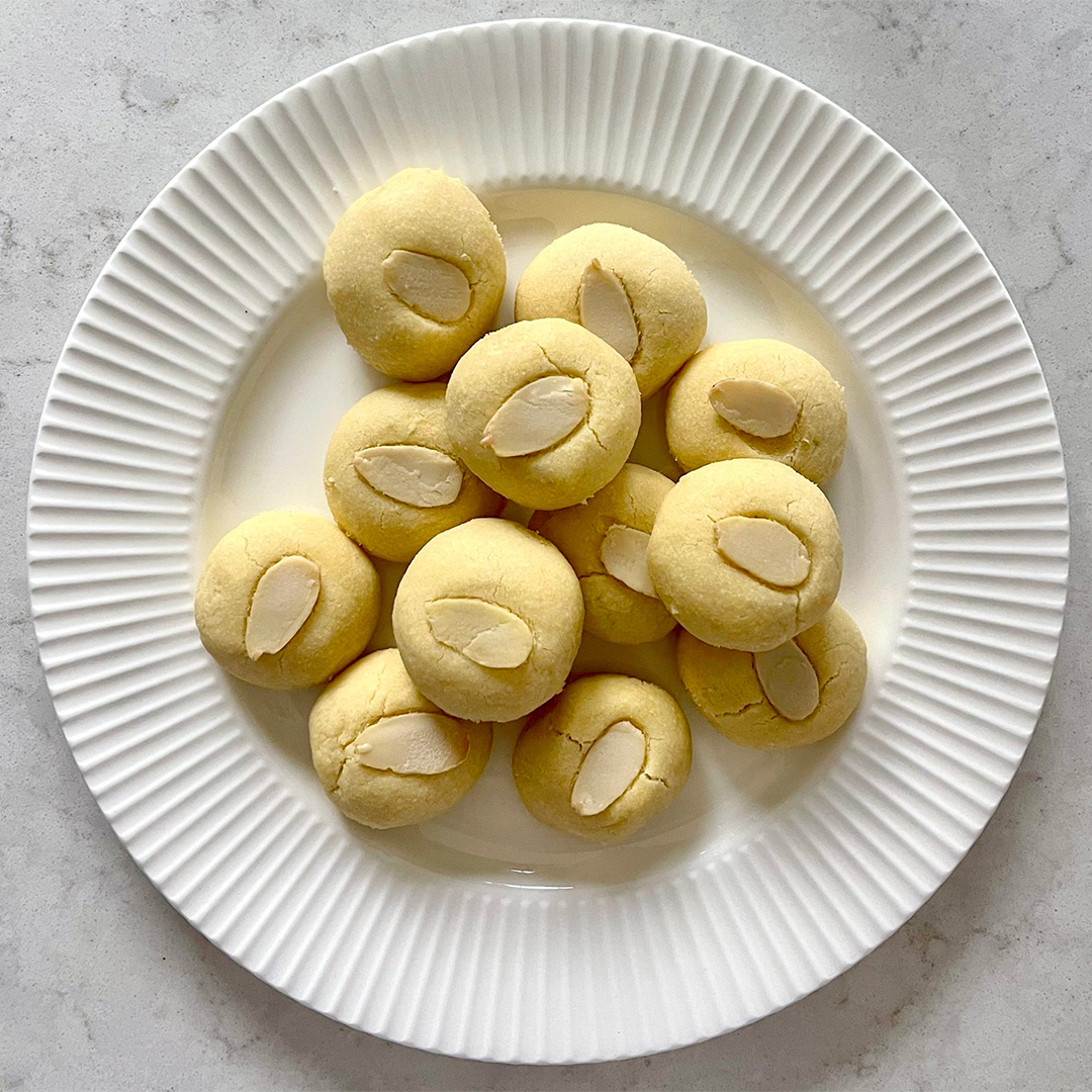 Ghreibeh – Ghee Butter Cookies | Vintage Food Corporation Recipe